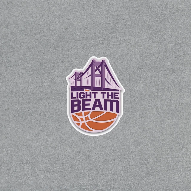 Light The Beam Sacramento Basketball Sticker Celebrate Team ...