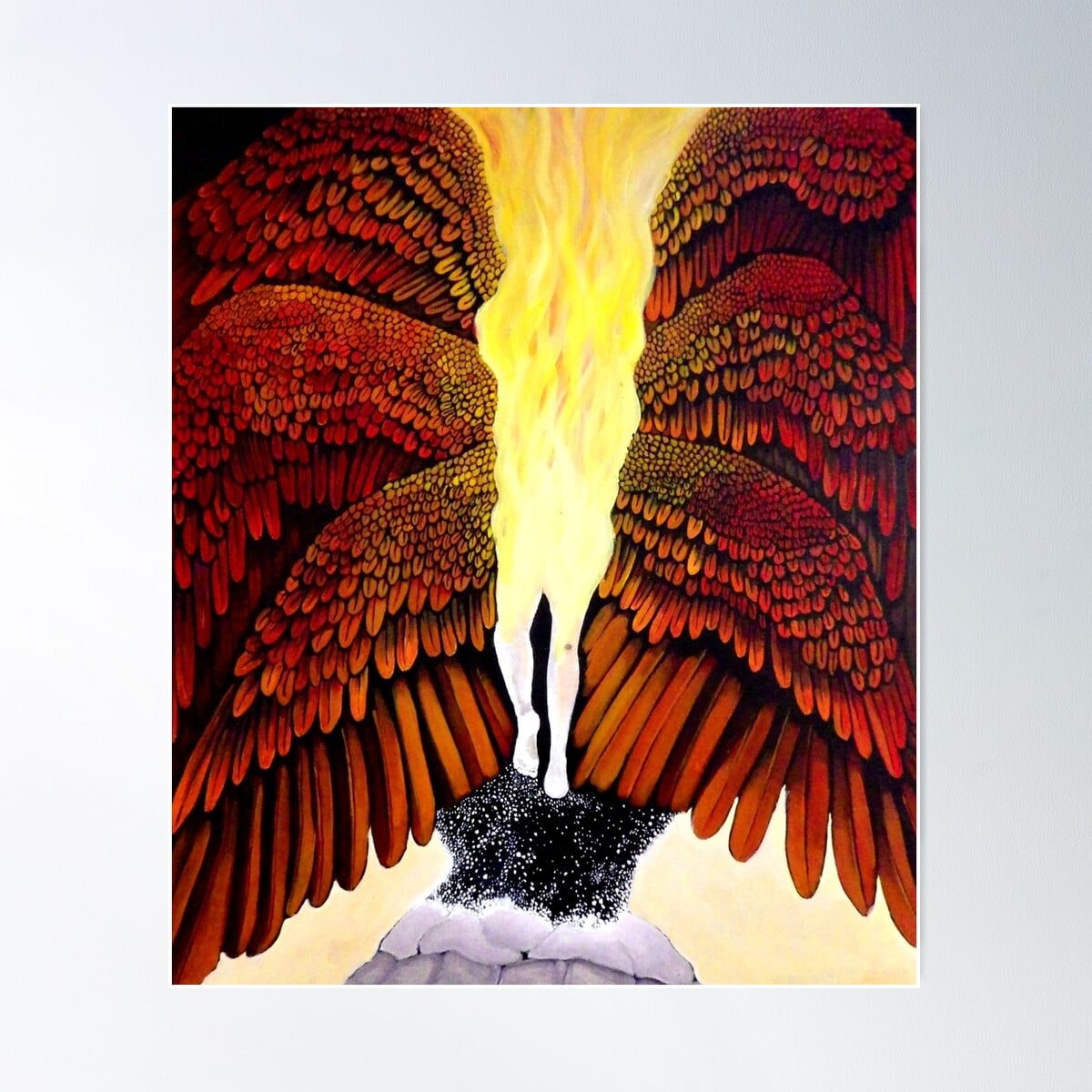Light Bearer Poster Wall Art, Modern Wall Decor For Living Room Bedroom ...