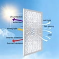 Light Blocking Privacy Window Film,Window Privacy Film,Removable Sun ...