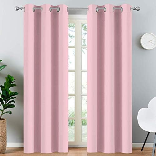 Light Blocking Window Blackout Curtains Thermal Insulated Room ...