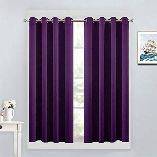 Light Blocking Window Blackout Curtains Thermal Insulated Room ...