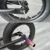 1 Pair MTB BMX Bike Alloy Foot Stunt Pegs Footrest Lever B3I Cylinder ...