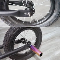 1 Pair MTB BMX Bike Alloy Foot Stunt Pegs Footrest Lever B3I Cylinder ...