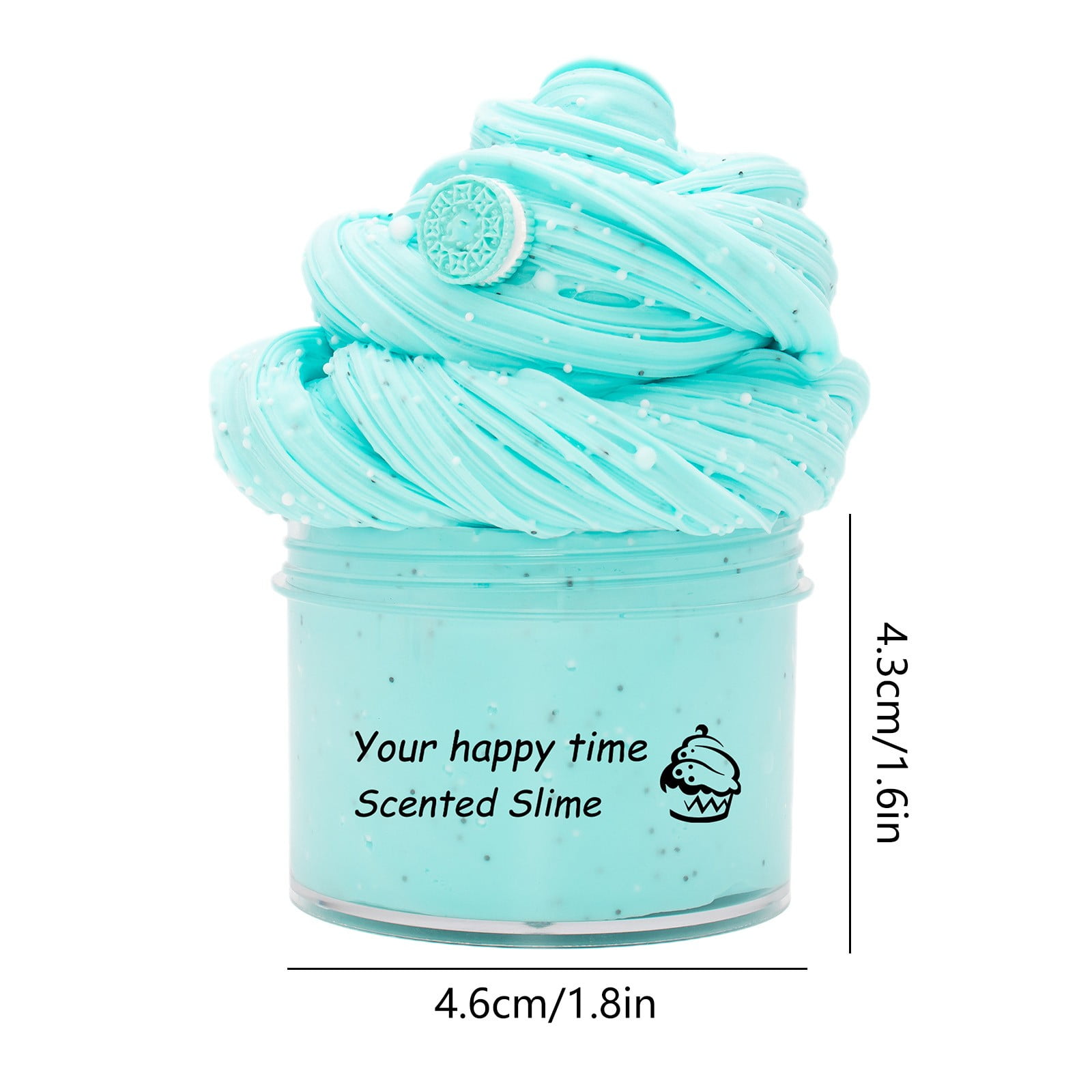 Light Blue 70Ml Furry Cloud Butters Slimes Clays Toy Non Settling With ...