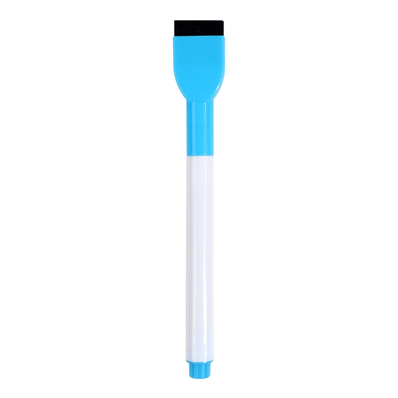 Light Blue Dry Erase Markers, Whiteboard Markers with Eraser, Colorful ...