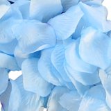 Light Blue Fake Silk Rose Petals - 100/Bag - Walmart.com
