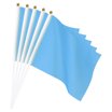 Yellow Flag Stick, Hand Held Small Mini DIY Flag 8.2x5.5 Inch Rectangle ...