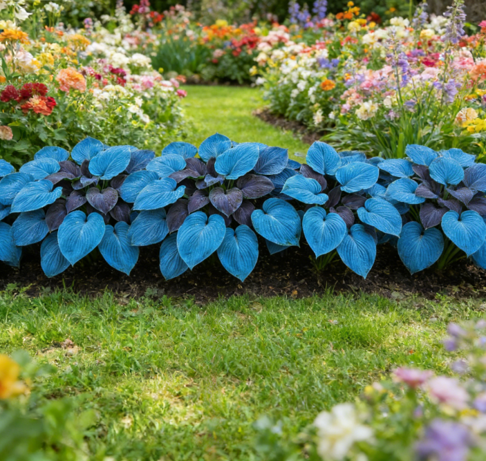 Light Blue Hosta-Bulbs For Planting-Premium Garden Stakes Perfect for ...