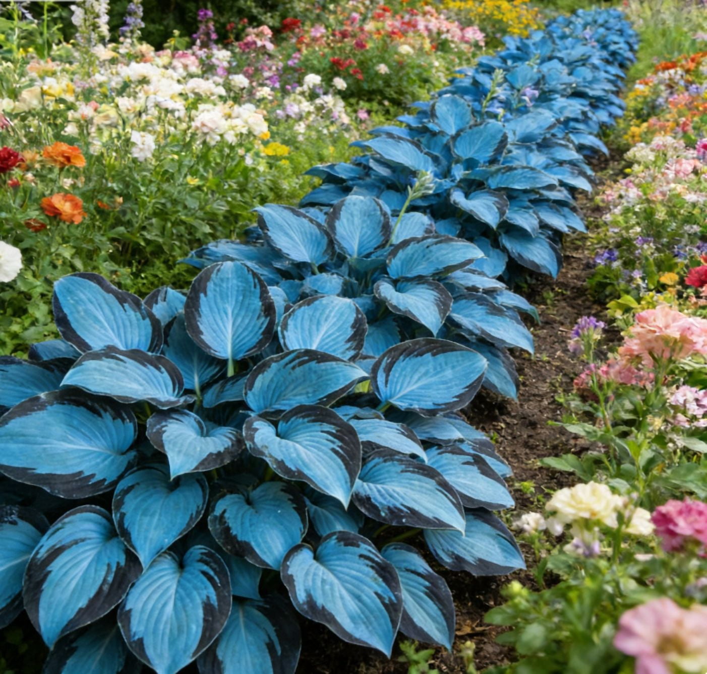 Light Blue Hosta-Bulbs For Planting-Premium Garden Stakes Perfect for ...