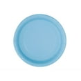 Walmart Light Blue Solid Colored Party Paper Dessert Plates, 7in, 20ct ...