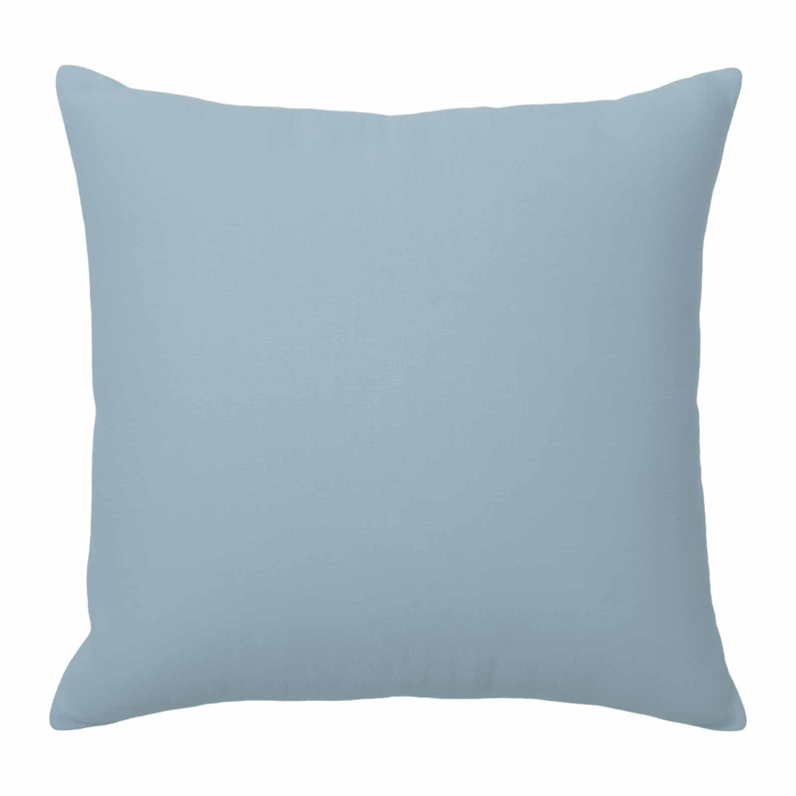 Light Blue Pillow Covers 20x20 Inch, Farmhouse Solid Blue Color Modern ...