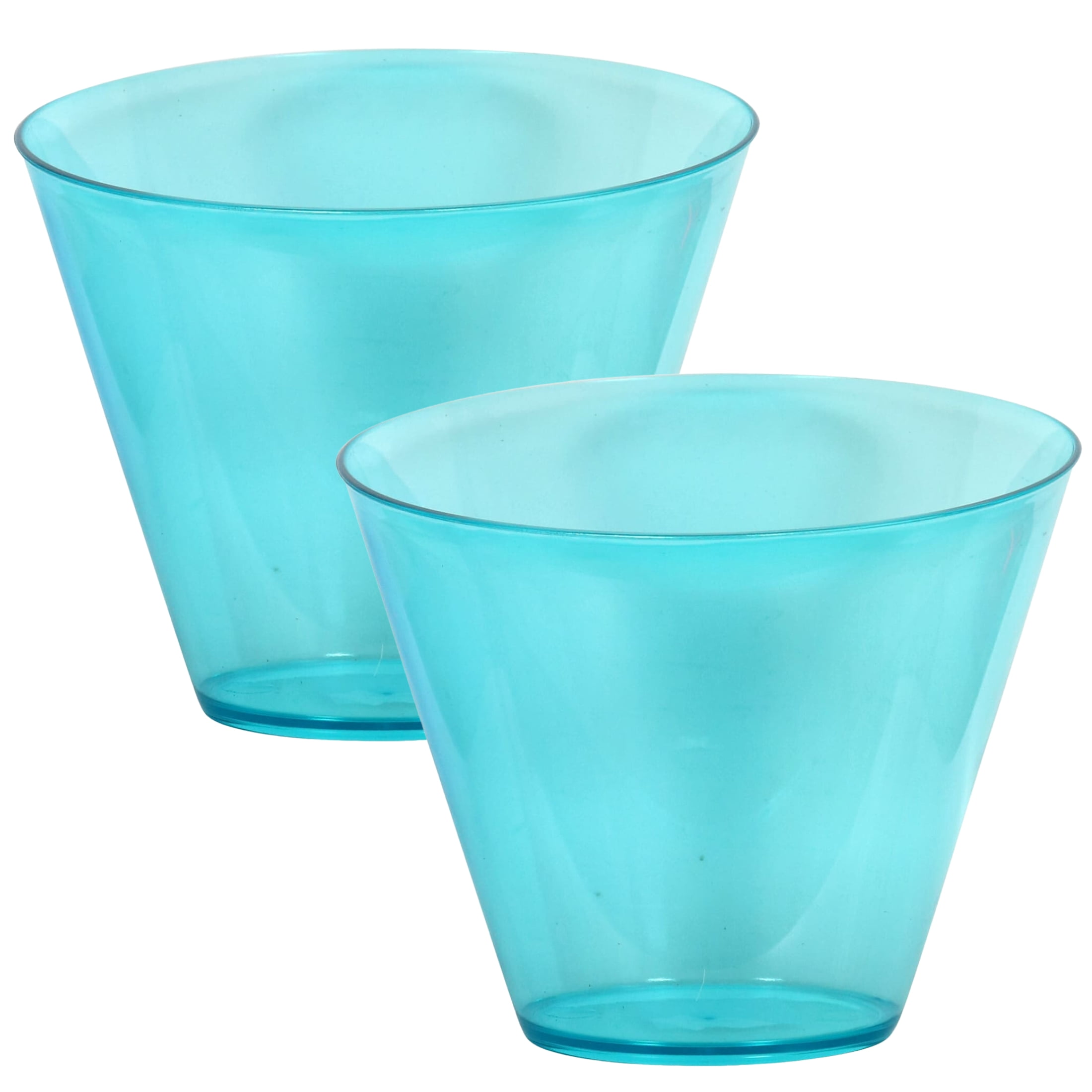 Light Blue Plastic Containers 8x7x8.8 in Bundle for Home Kitchen Dining ...