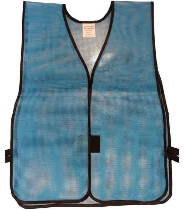 Light Blue Safety Vests Plain PVC Coated - Walmart.com