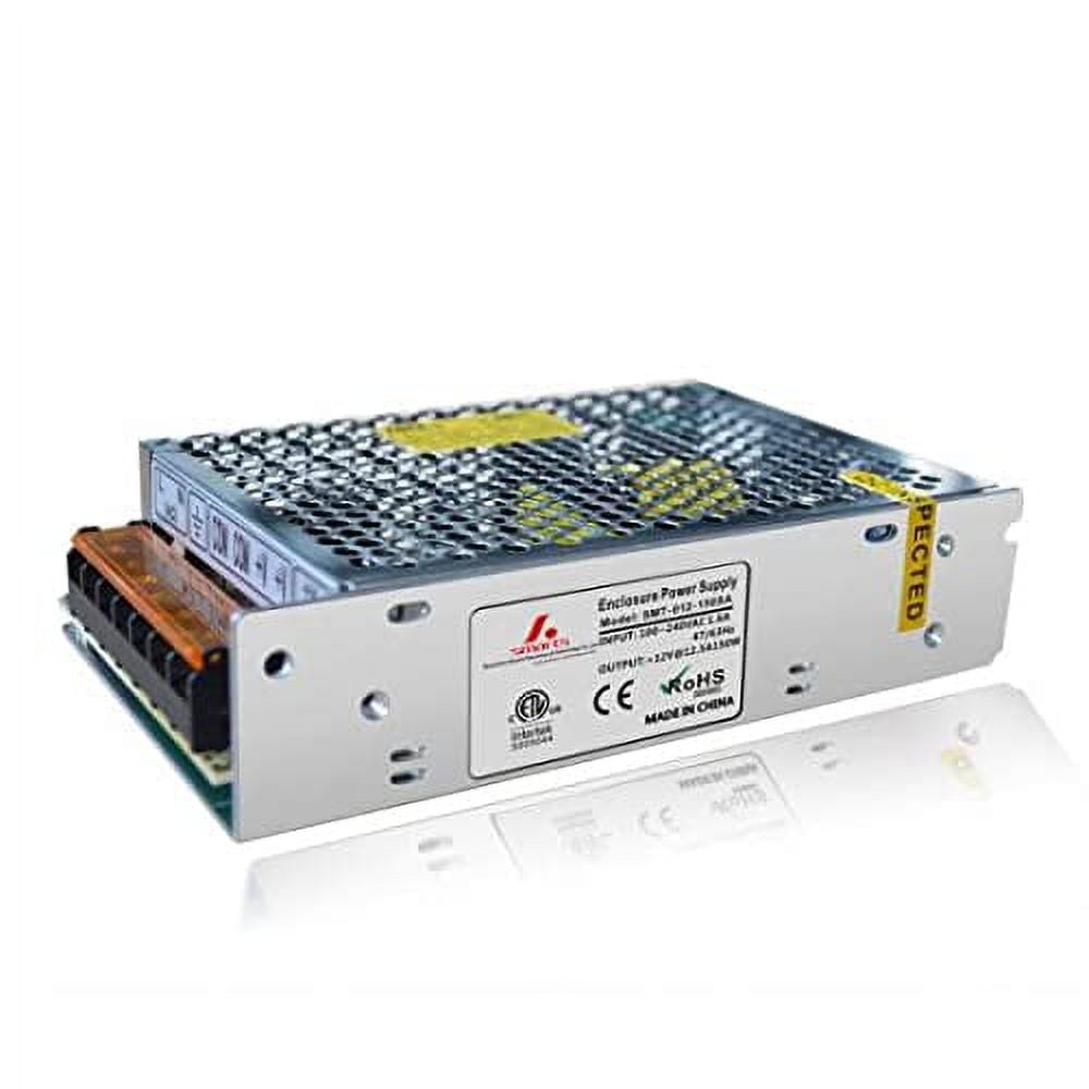 Light Blue USA 100W Power Supply Adapter, AC 100V / 240VAC to DC 12V 8 ...