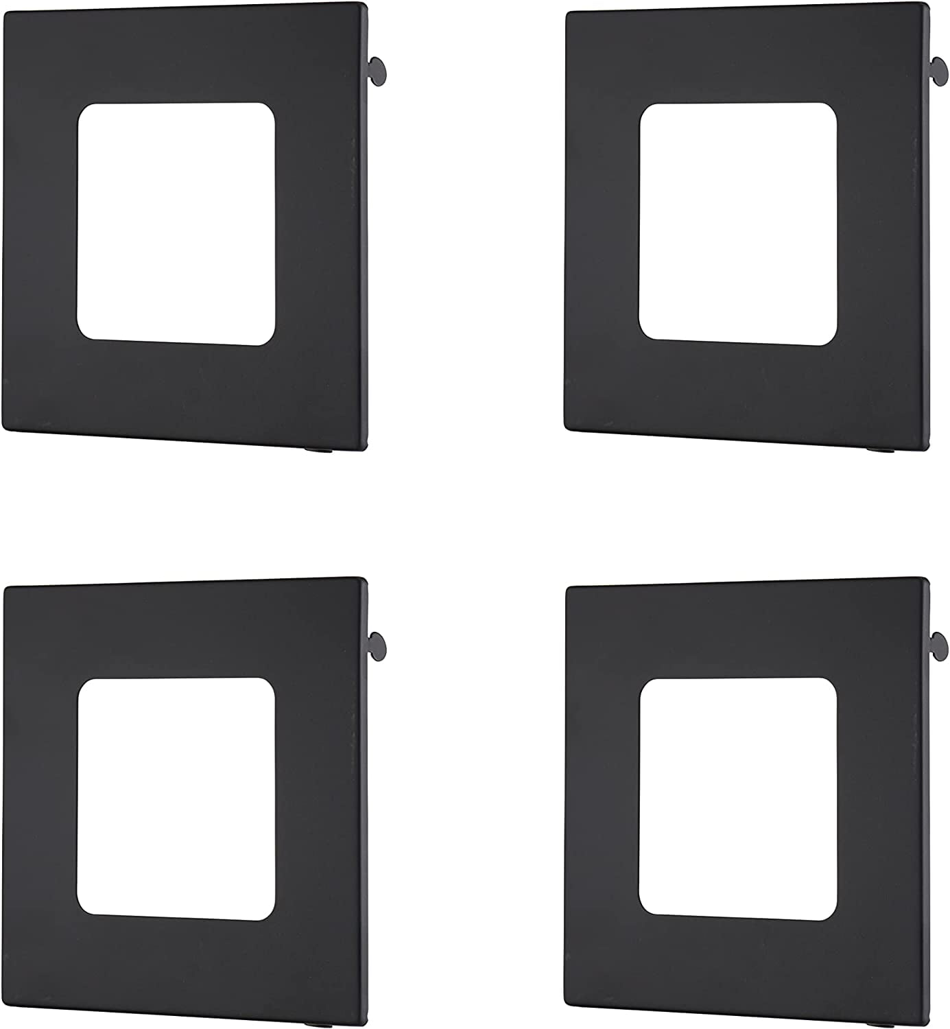 Light Blue USA 4 Inch Slim Downlight Square Interchangeable Trim Cover ...