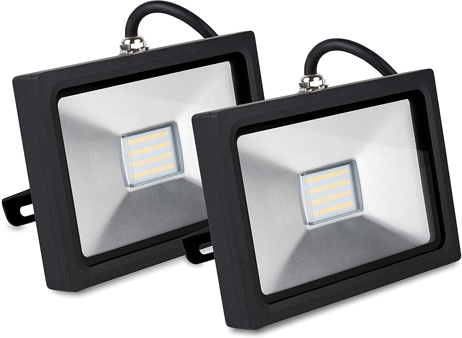 Light Blue USA 50W LED Flood Light, 5000lm Super Bright Security Lights ...