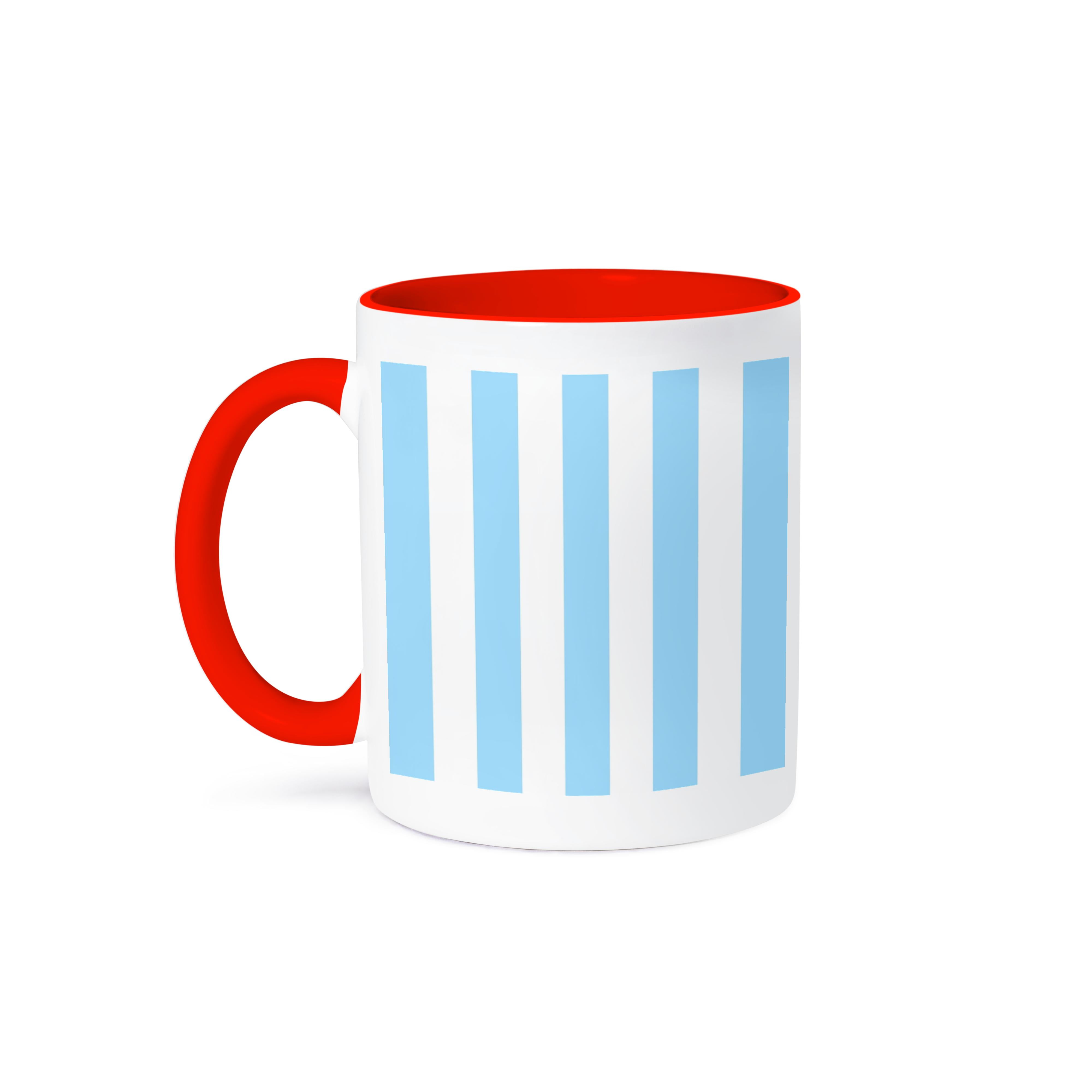 3dRose, Light Blue and White Stripes Pattern - vertical striped stripy ...