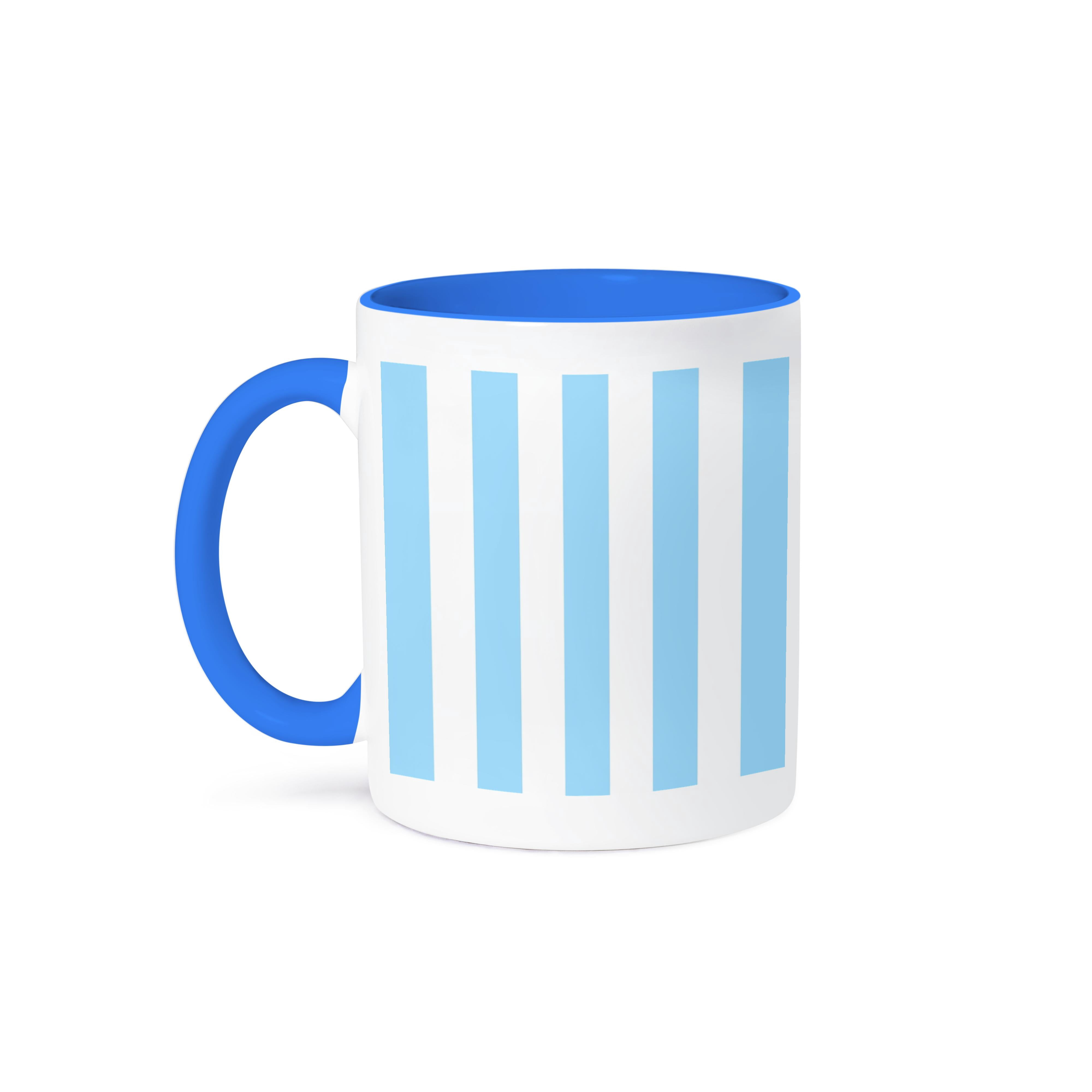 3dRose, Light Blue and White Stripes Pattern - vertical striped stripy ...