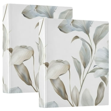 School Smart D Ring Binder, Polypropylene, 2 Inches, White - Walmart.com