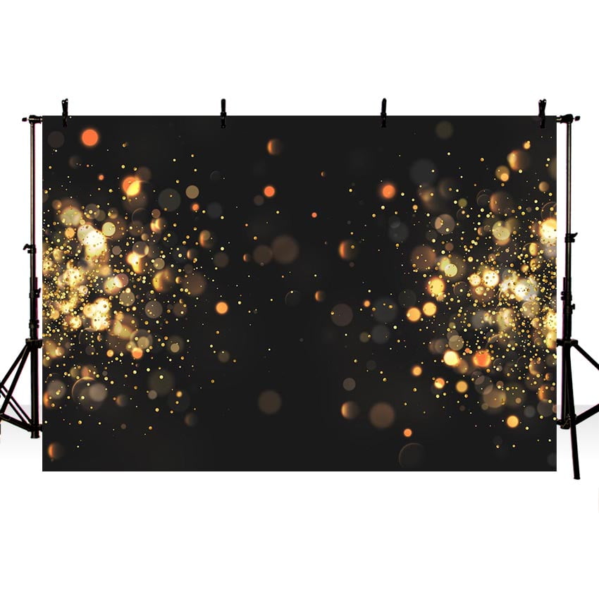 Light Bokeh Glitters Dreamy Starry Sky Baby Blue Photography ...