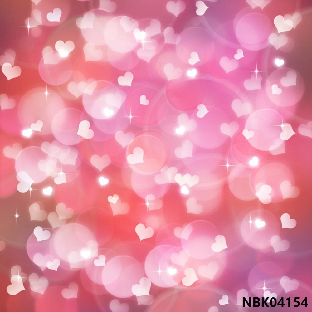 Light Bokeh Love Heart Kids Newborn Portrait Photography Backdrops ...