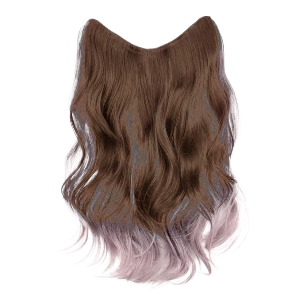 Light Brown (G)$Wig Piece Female Long Hair One-Piece Paris Painting ...