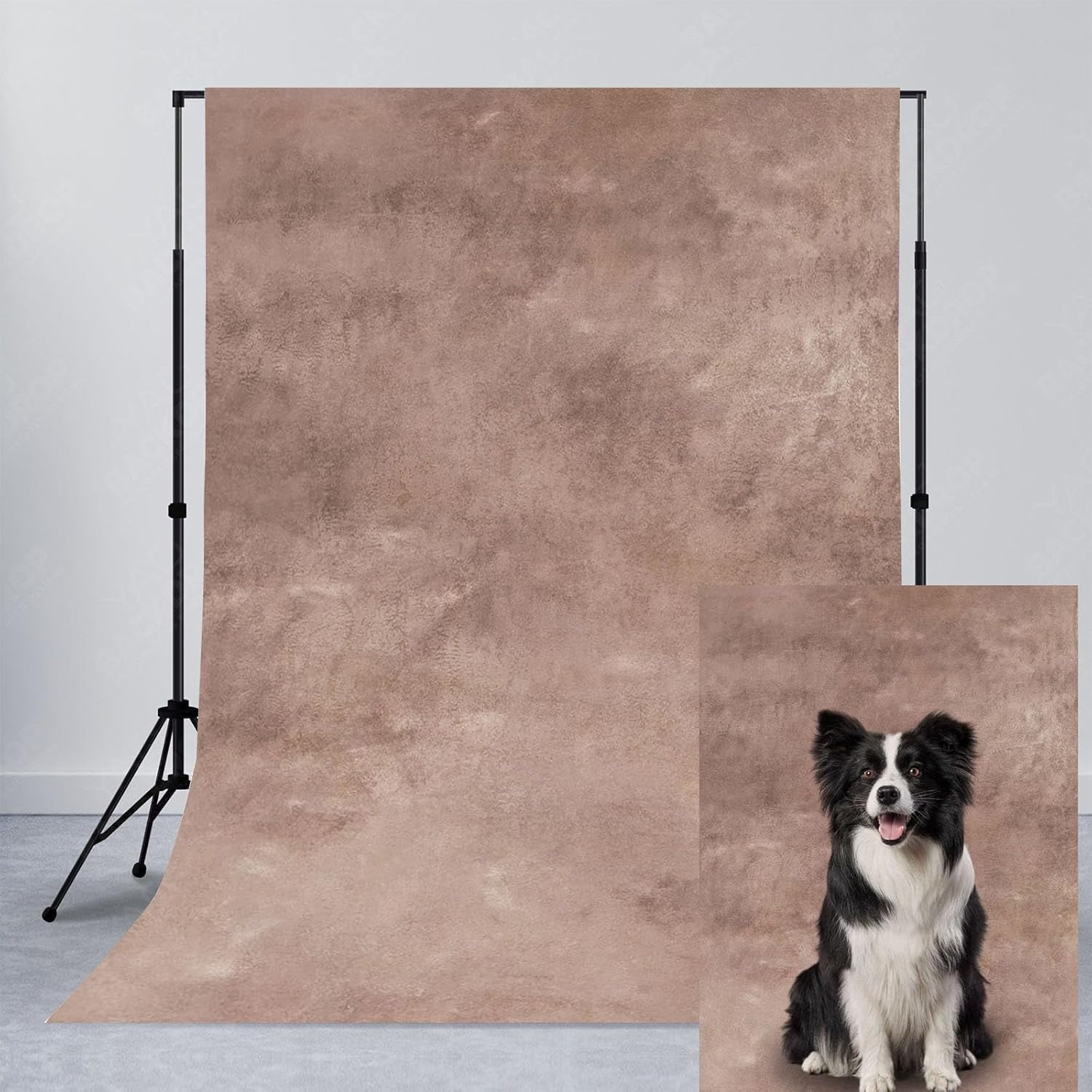 Light Brown Portrait Photography Backdrop Abstract Portrait Vintage ...