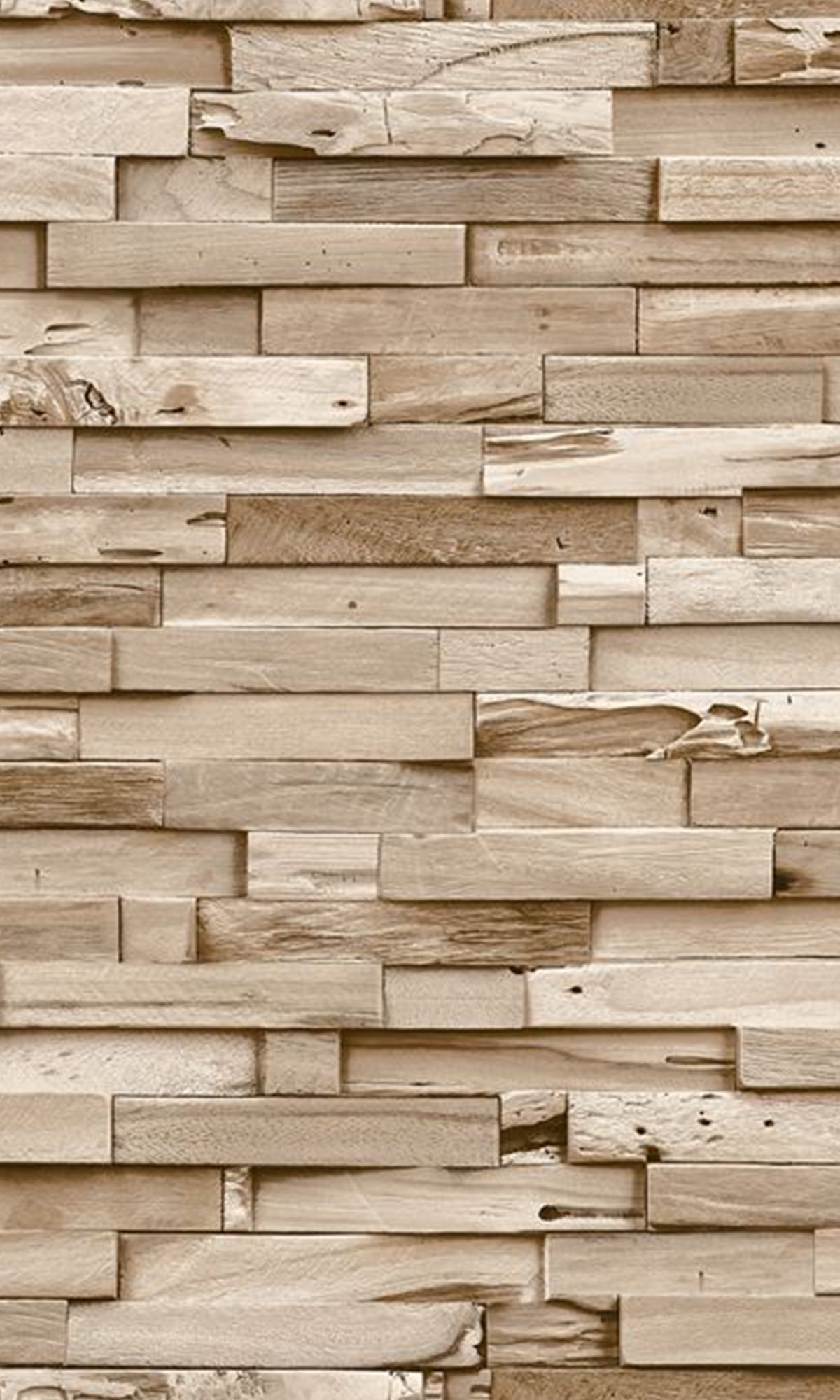 Light Brown Rustic Wood Look Textured Wallpaper - Walmart.com