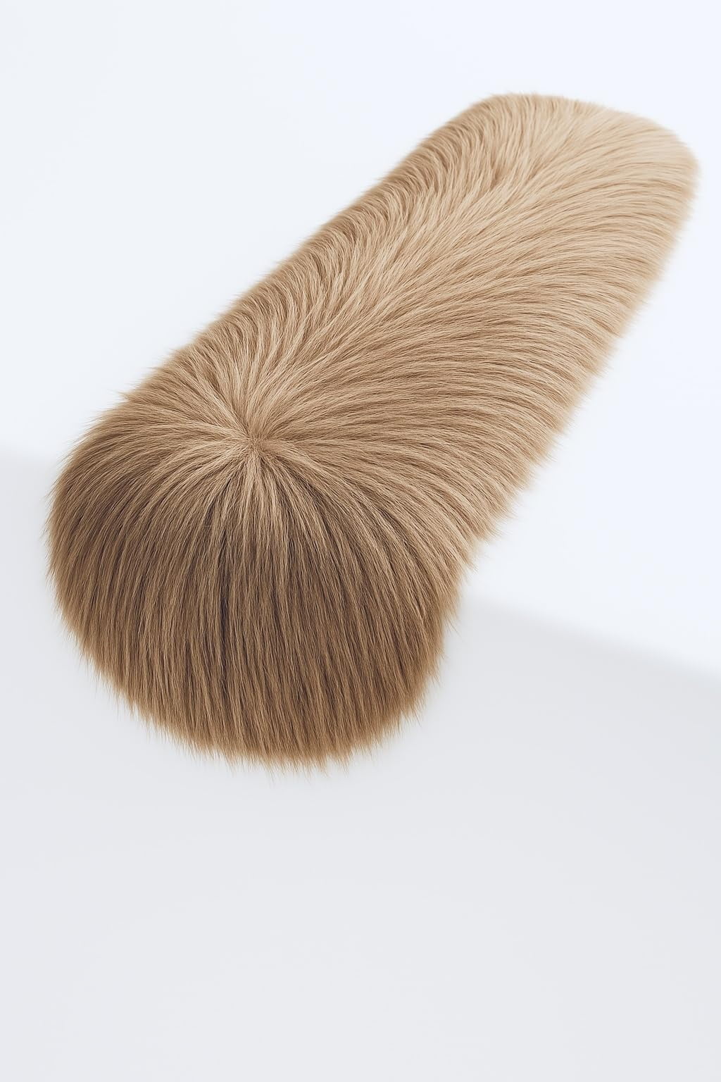 Light Brown Table Runner | Faux Fur Table Runners | 36 X 72-Inch Long ...