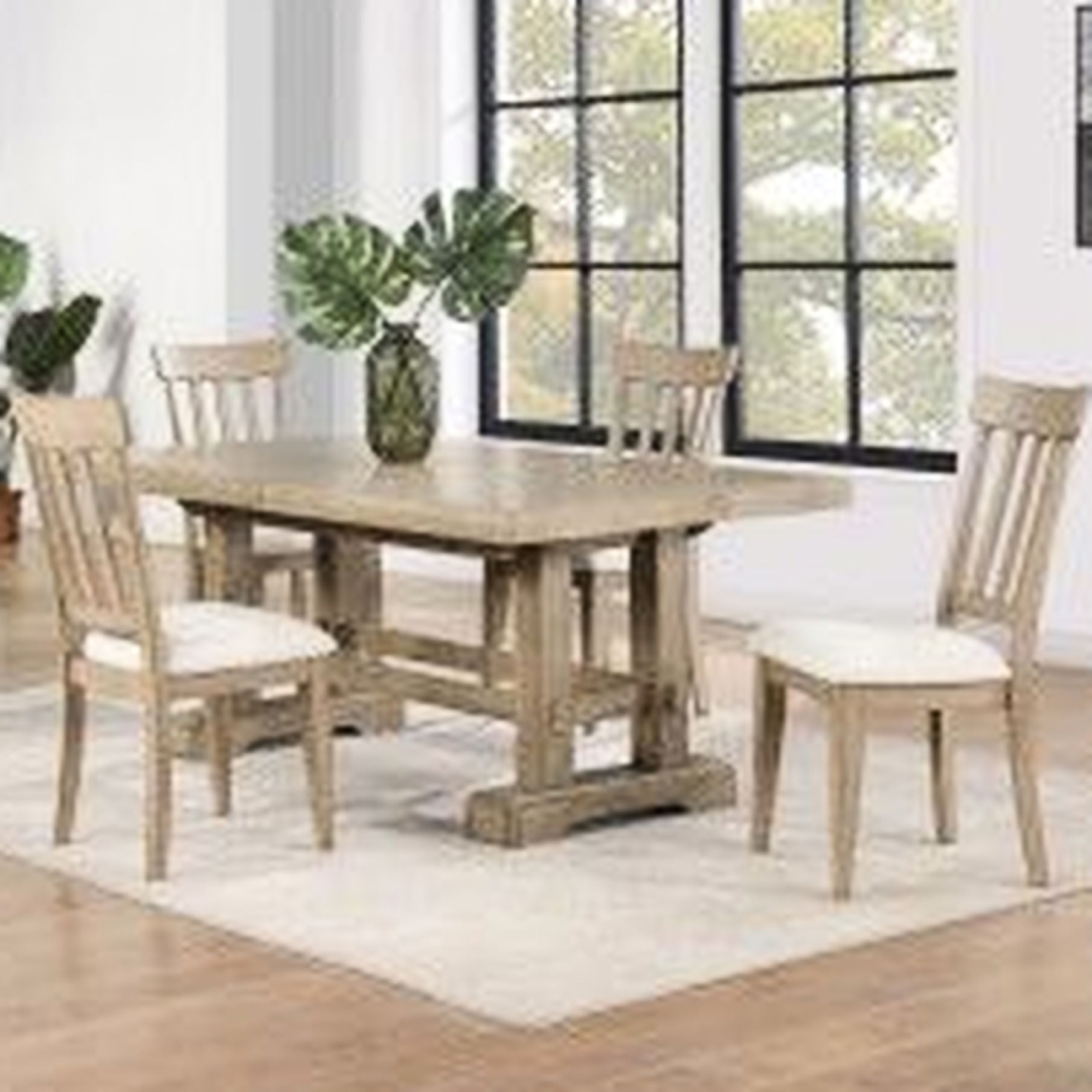 Light Brown Wood, 5-Piece - Table Stretchers for Stability, Comfort ...