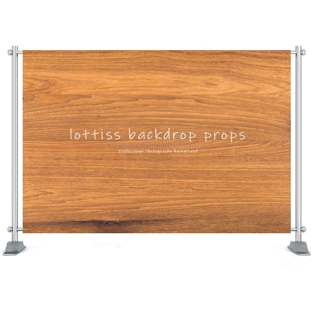 Light Brown Wood Board Background For Photography Baby Birthday Party ...