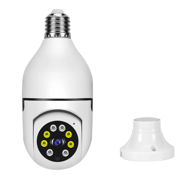 Light Bulb 1080P Security—Wireless Camera WiFi Smart for Home ...