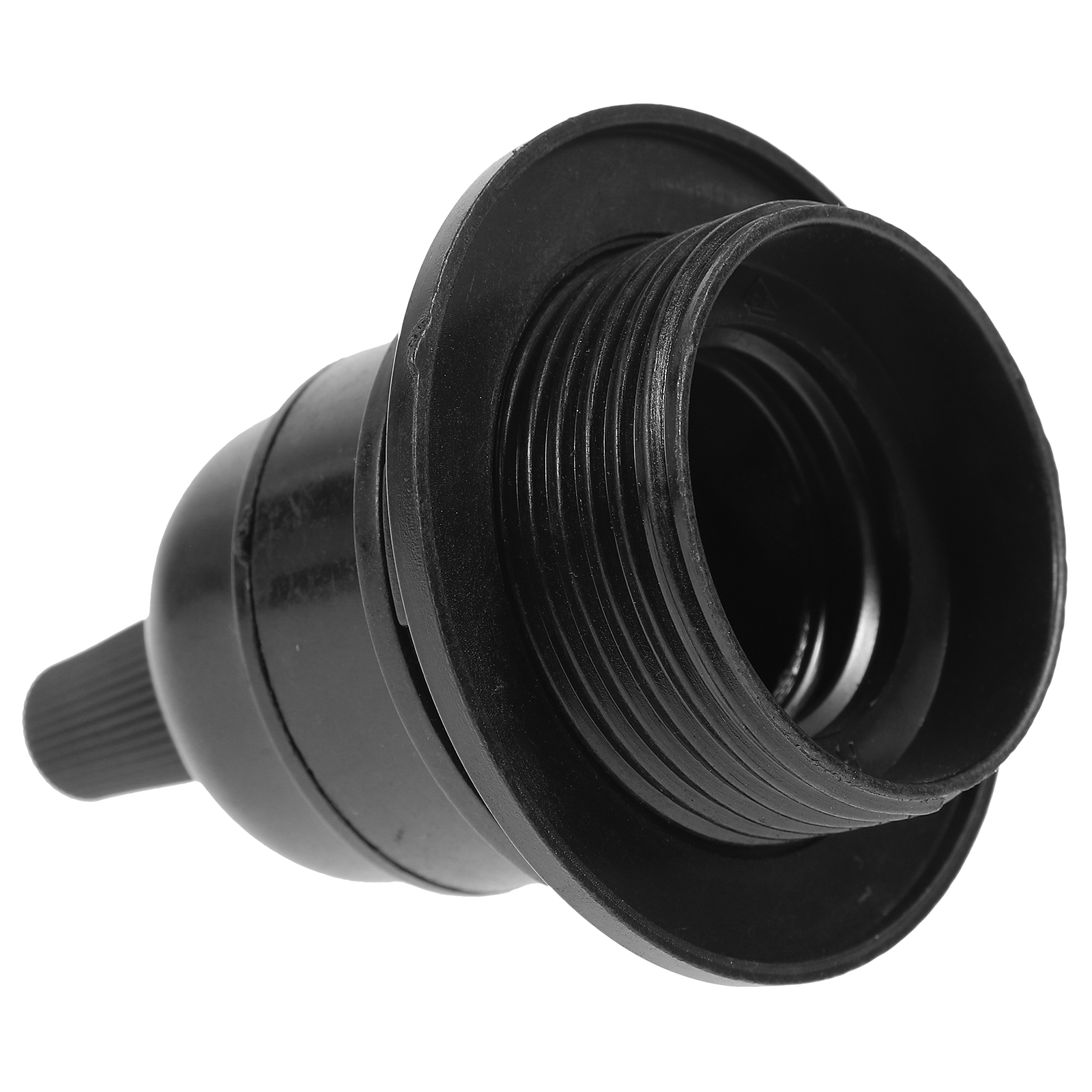 Light Bulb Black Lamp Bases Socket Replacement Holder Pendant Screw ...