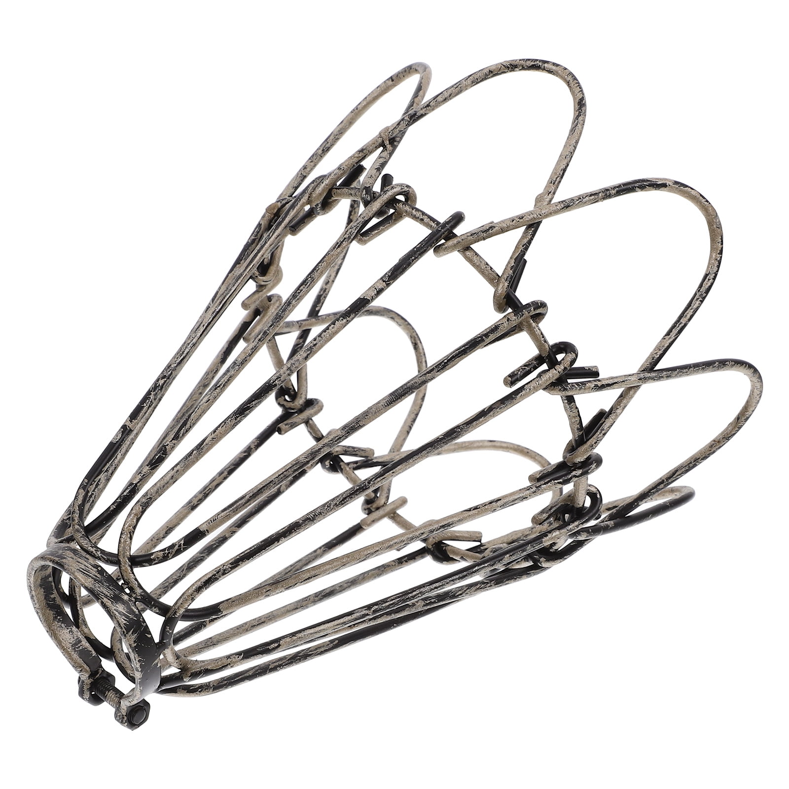 Light Bulb Cage Guard Decoration Accessories Lampshade Silver - Walmart.com