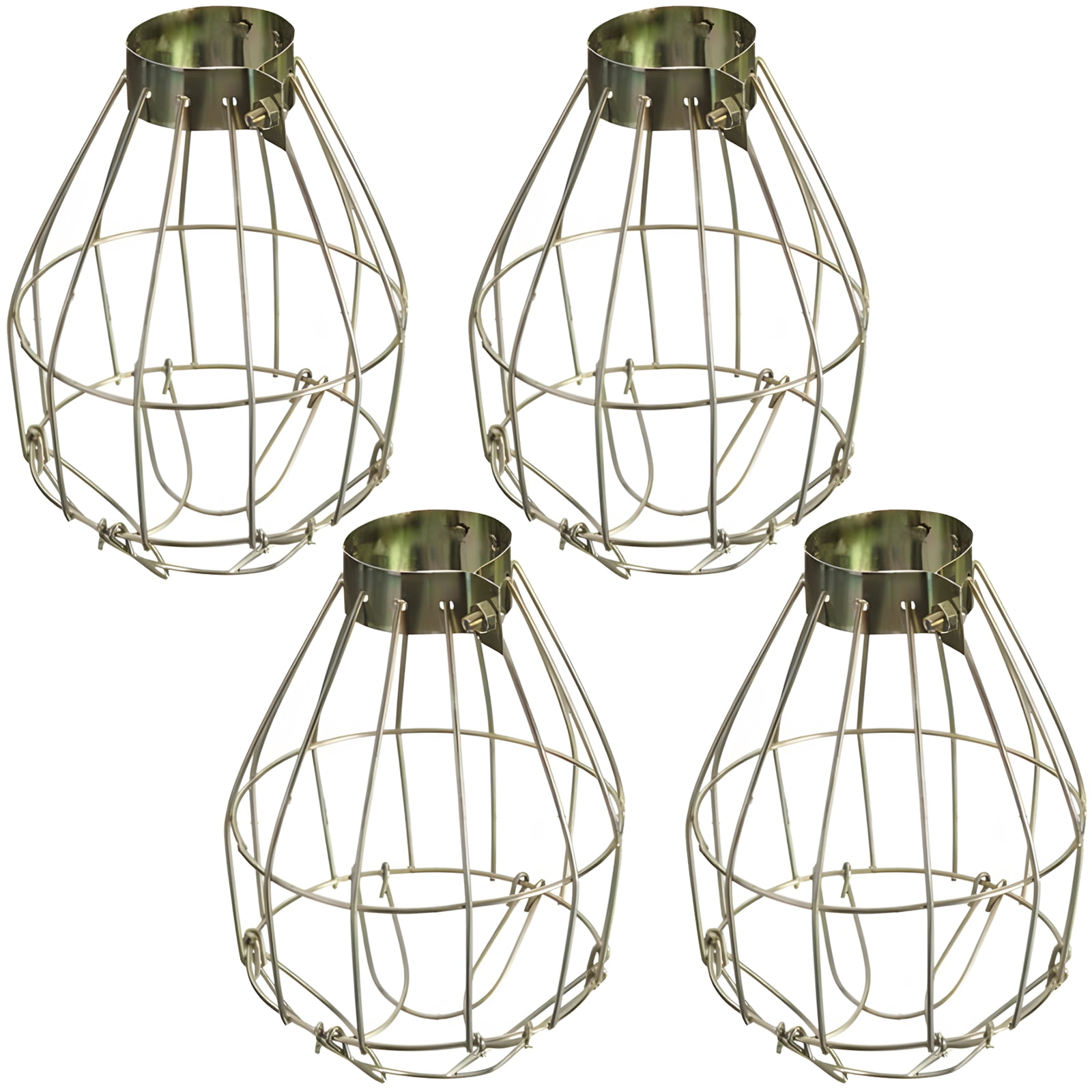 Light Bulb Cage Guard, Metal Wire Dome Cover with Anti-Scald Heat ...