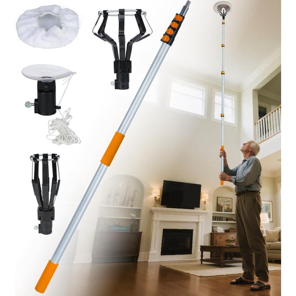 High Ceiling Telescoping Light Bulb Changer Poles for Home Use