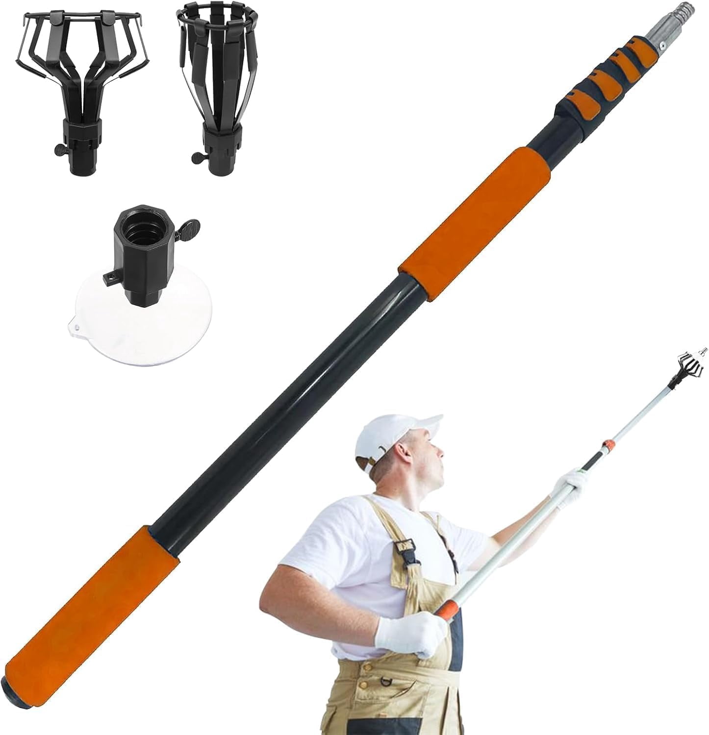 Light Bulb Changer for High Ceilings 26FT Reach, Light Bulb Changer 5 ...
