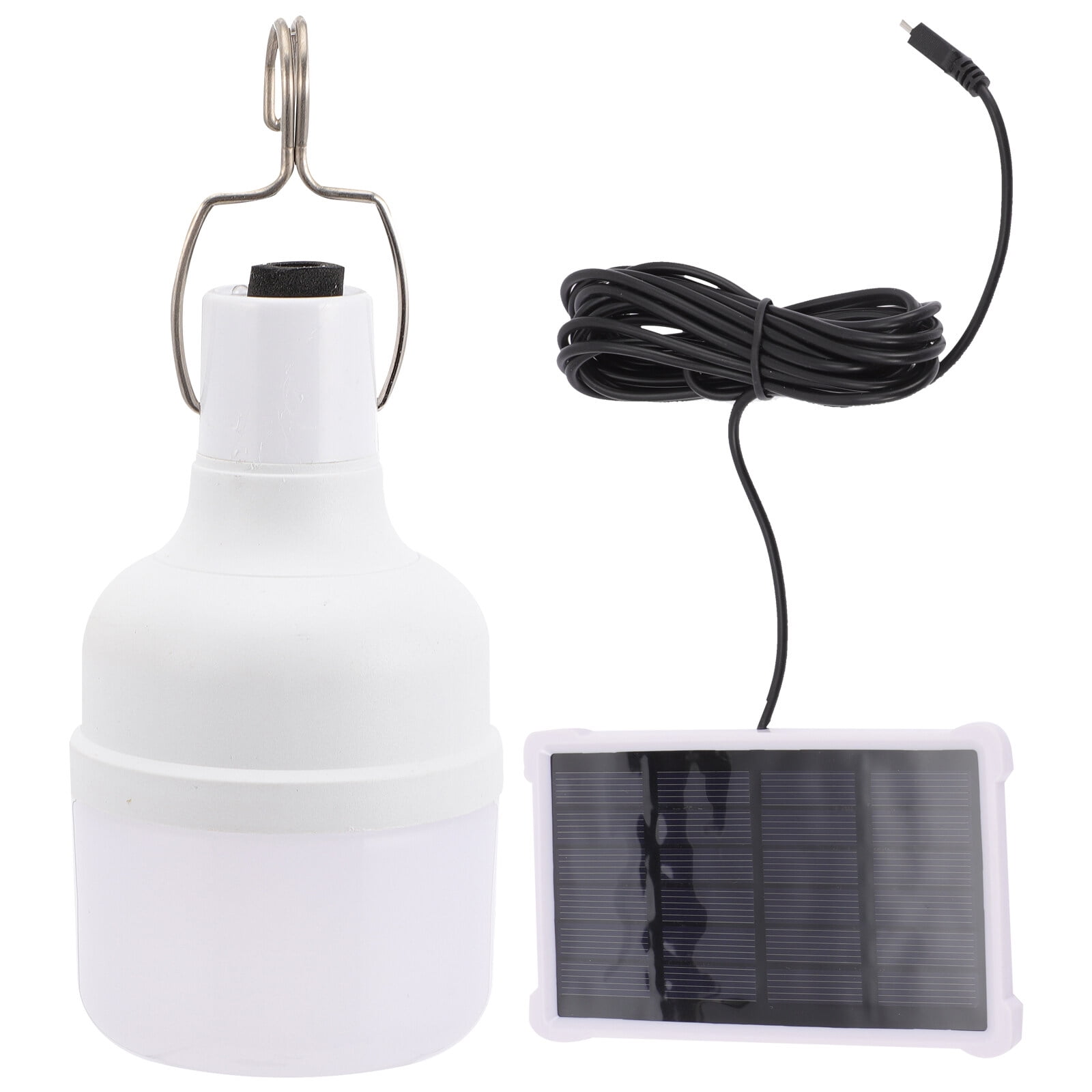Light Bulb Chargable Bulbs Solar Rechargeable Powered Lantern Remote ...