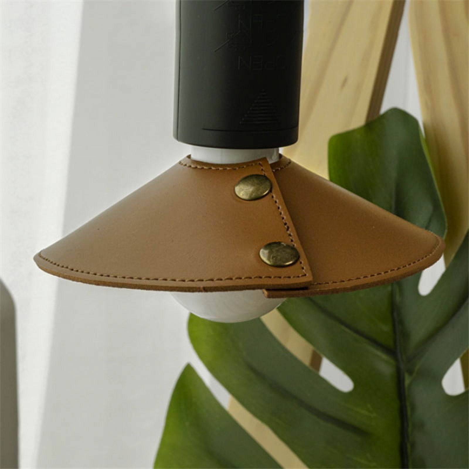 Light Bulb Cover Wear-resistant PU Lampshade Camping Lamp Cover Hanging ...