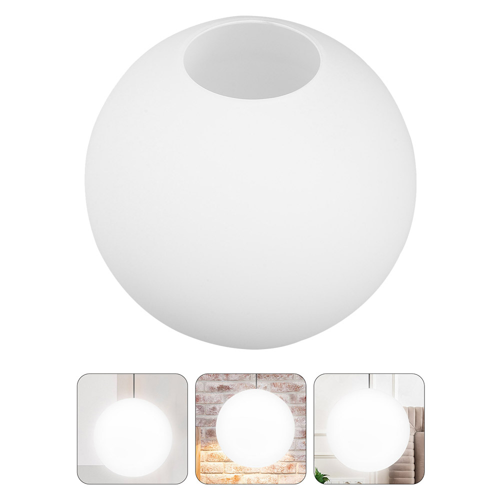 Light Bulb Covers For Bare Bulb,Frosted Glass Globe Lamp Shade ...