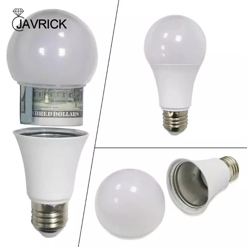 Light Bulb Secret Compartment Safe Hollow Diversion Hidden Stash Can ...