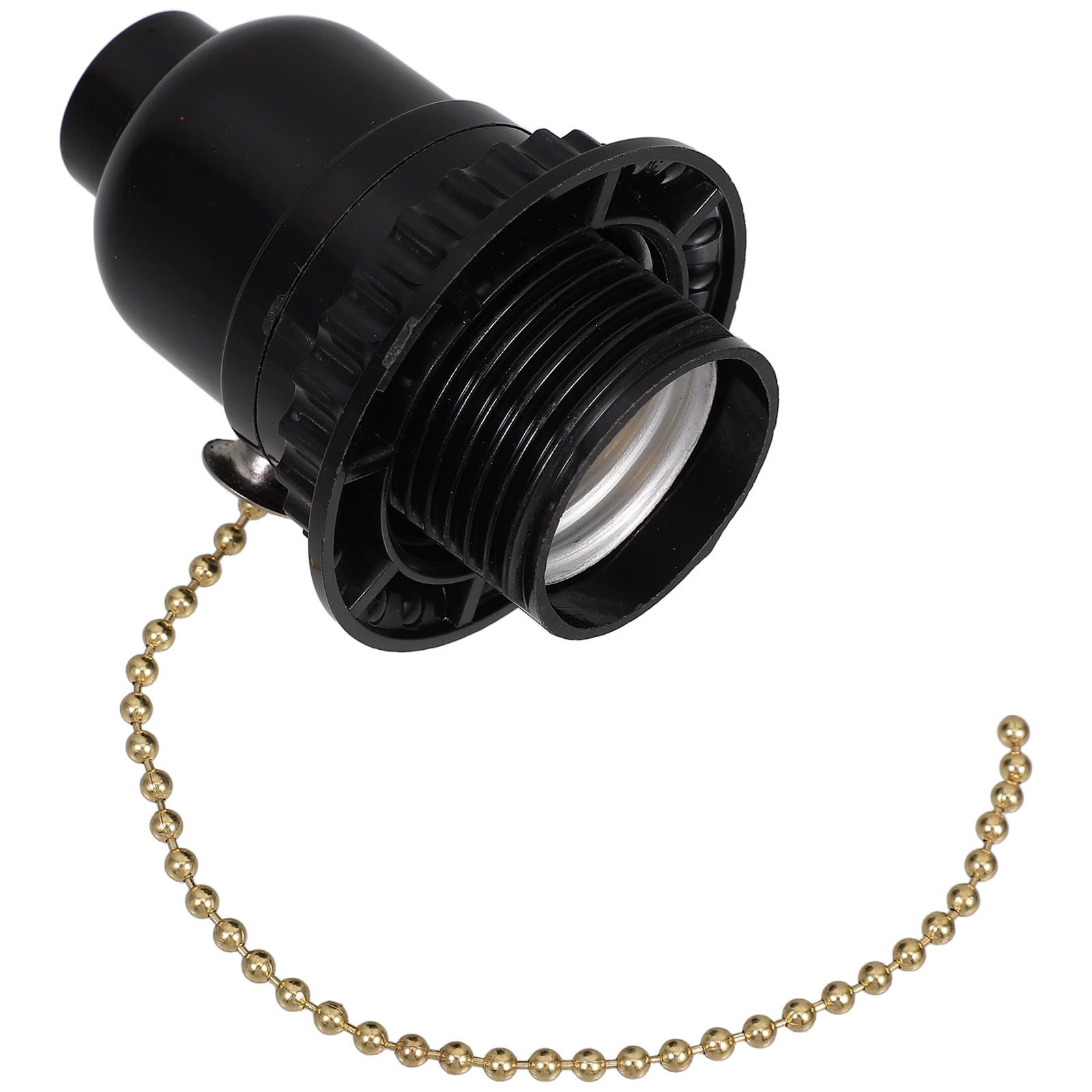 Light Bulb Socket with Pull Chain Bakelite Switch Lamp Holder - Walmart.com