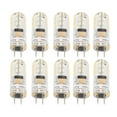 Low Wattage LED Light Bulbs, G4 LED Bulb 10 Pcs AC 110V for Garden ...