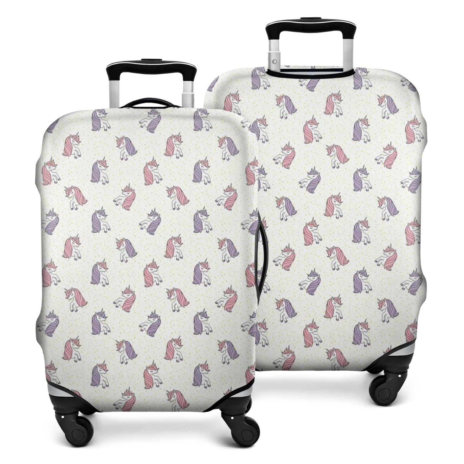 Light Color Cartoon Unicorn Pattern Luggage Cover Fashion Suitcase ...