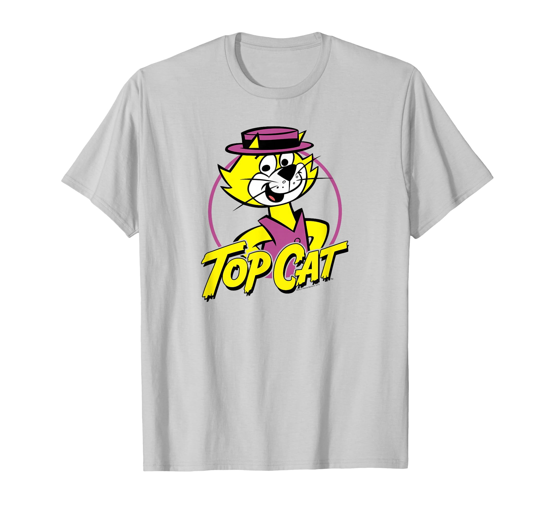 Light-Colored Cartoon Cat T-Shirt for Fun and Casual Wear - Walmart.com