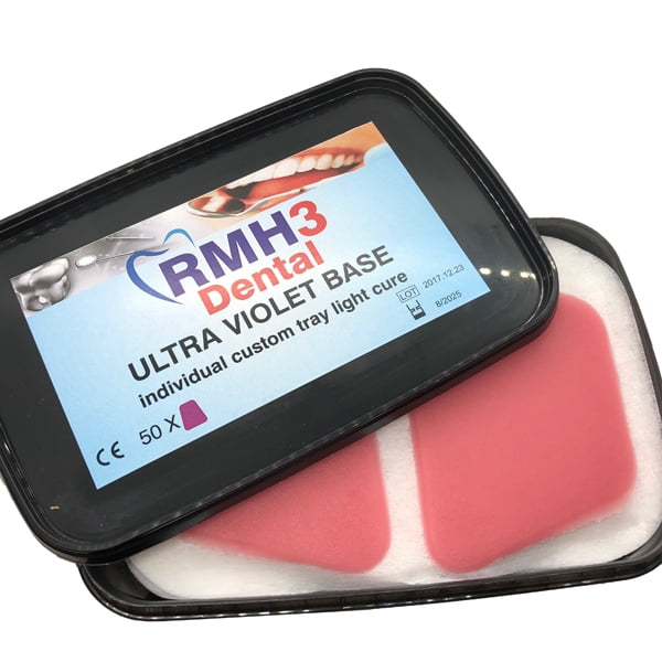 Light Curing Base Plate Pink 50/Box - Walmart.com