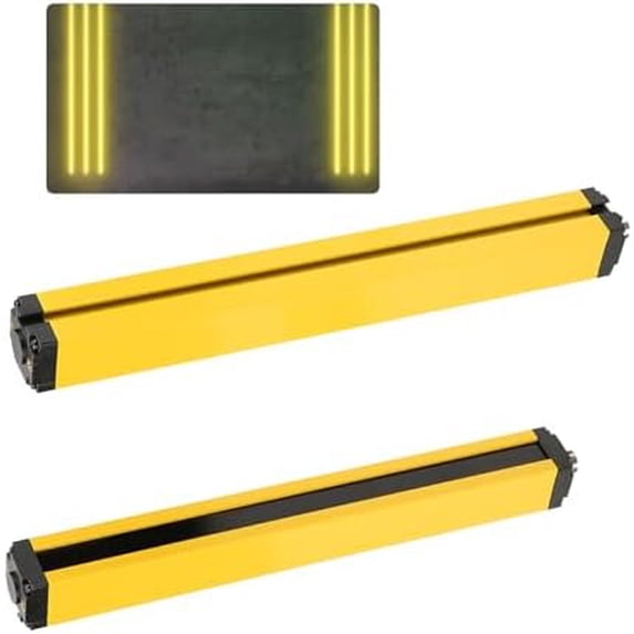 Light Curtain Sensor Switch, Safety Light Grating Security Device 24VDC ...