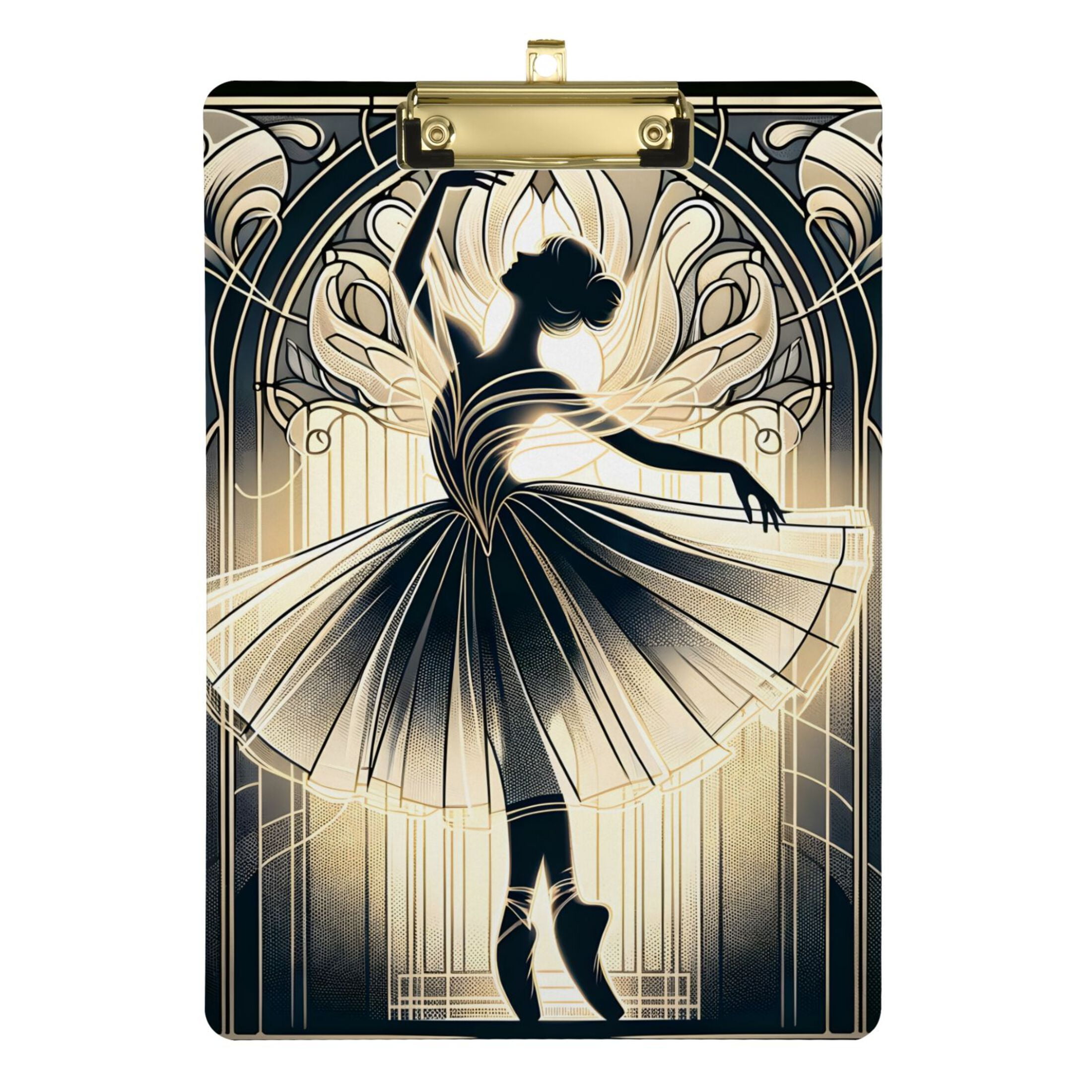 Light Dancer Acrylic Clipboards 12 x 9 Inch A4 Size with Low Profile ...