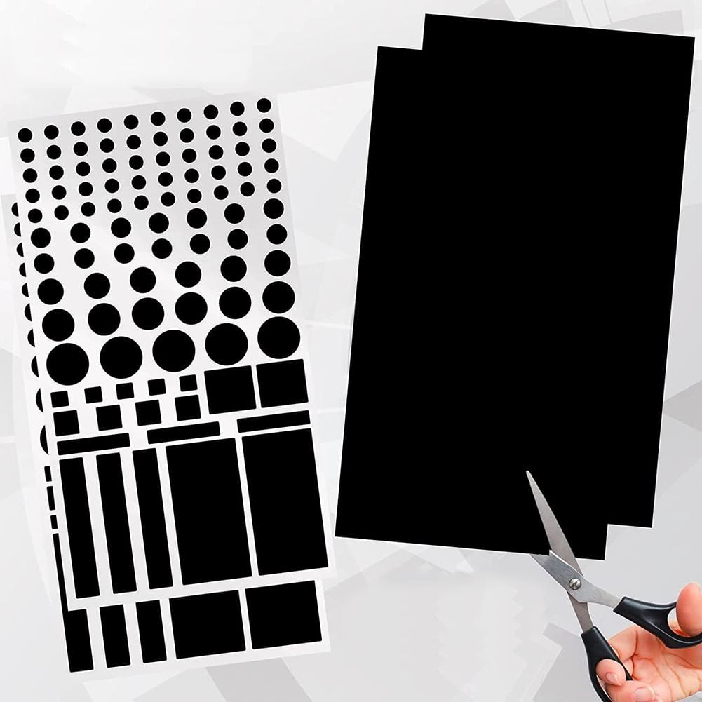 Light Dimming Stickers 8X4Inch Light Blocking Stickers for Electronics ...