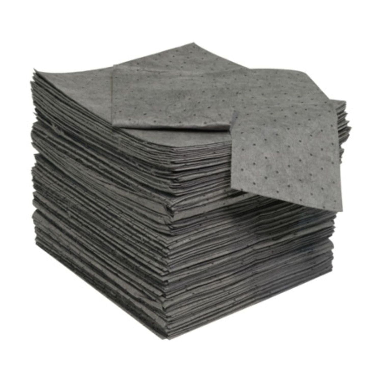 Light Duty Absorbent Pads Universal Use, Oil Water Coolant Solvent ...